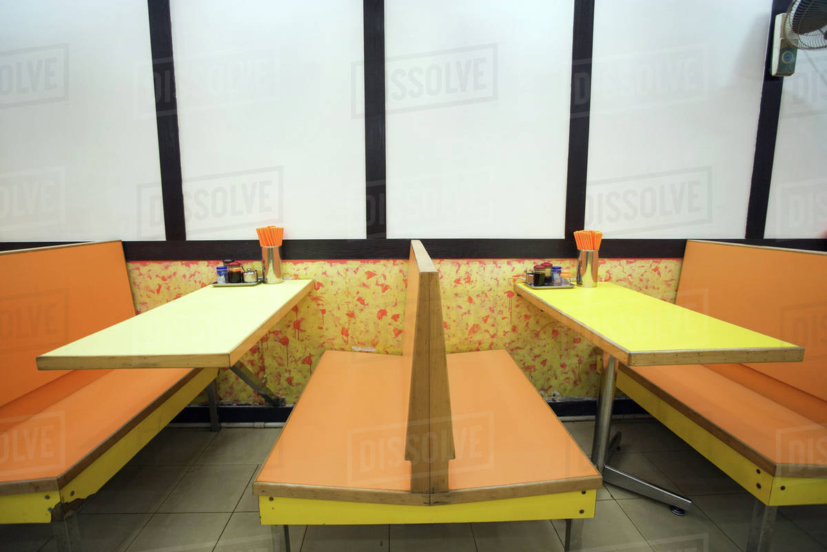 Diner booths - Royalty-free Stock Photo | Dissolve