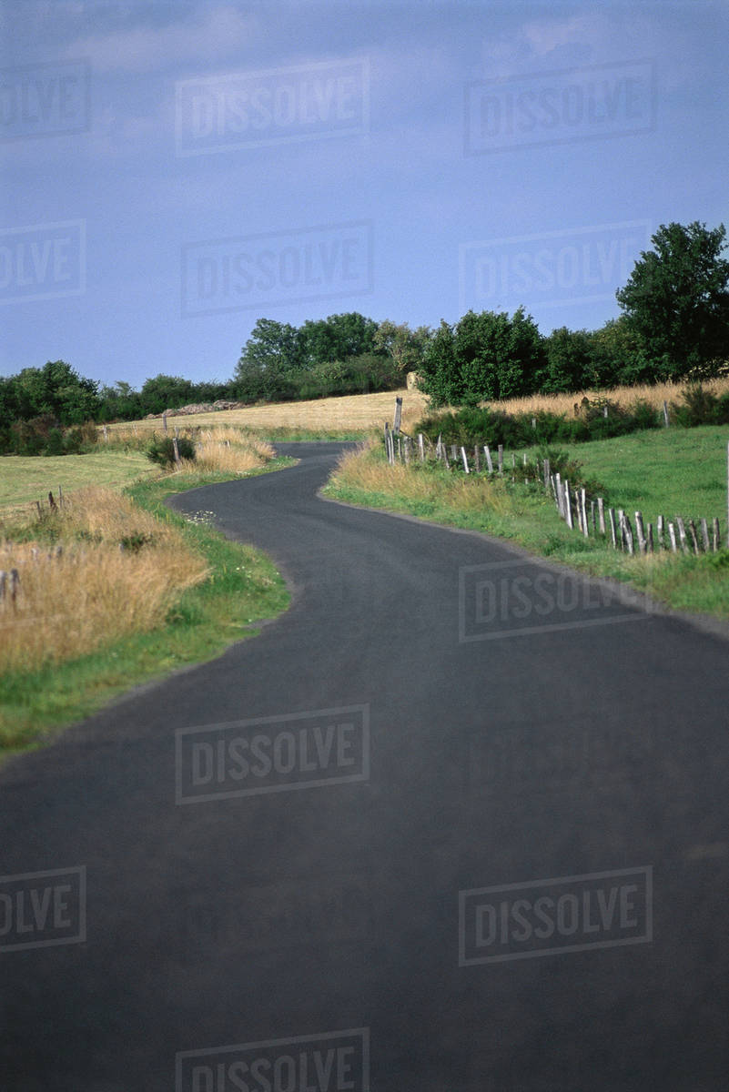 Rural road - Stock Photo - Dissolve