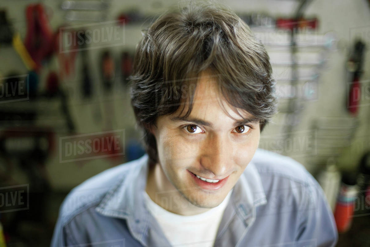 Mechanic, portrait - Stock Photo - Dissolve