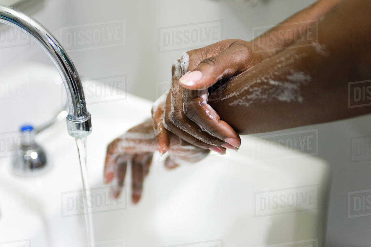 Washing hands - Stock Photo - Dissolve