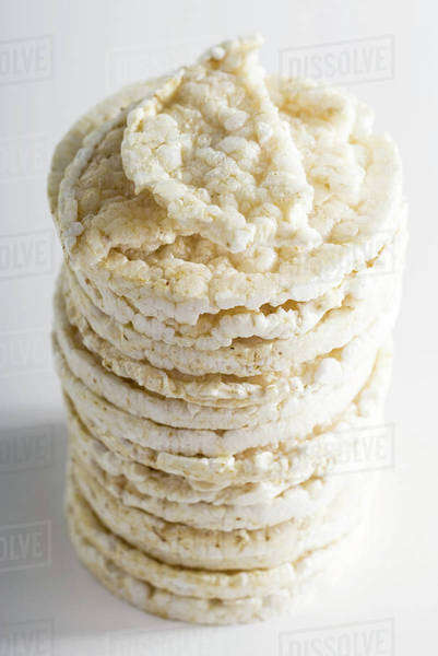 Stacked rice cakes - Royalty-free Stock Photo | Dissolve