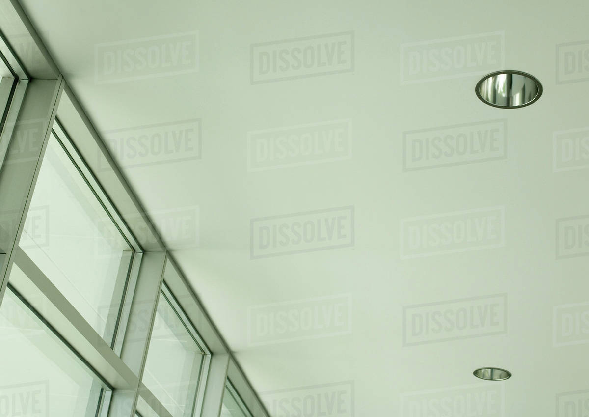 Ceiling lights and windows - Royalty-free Stock Photo | Dissolve