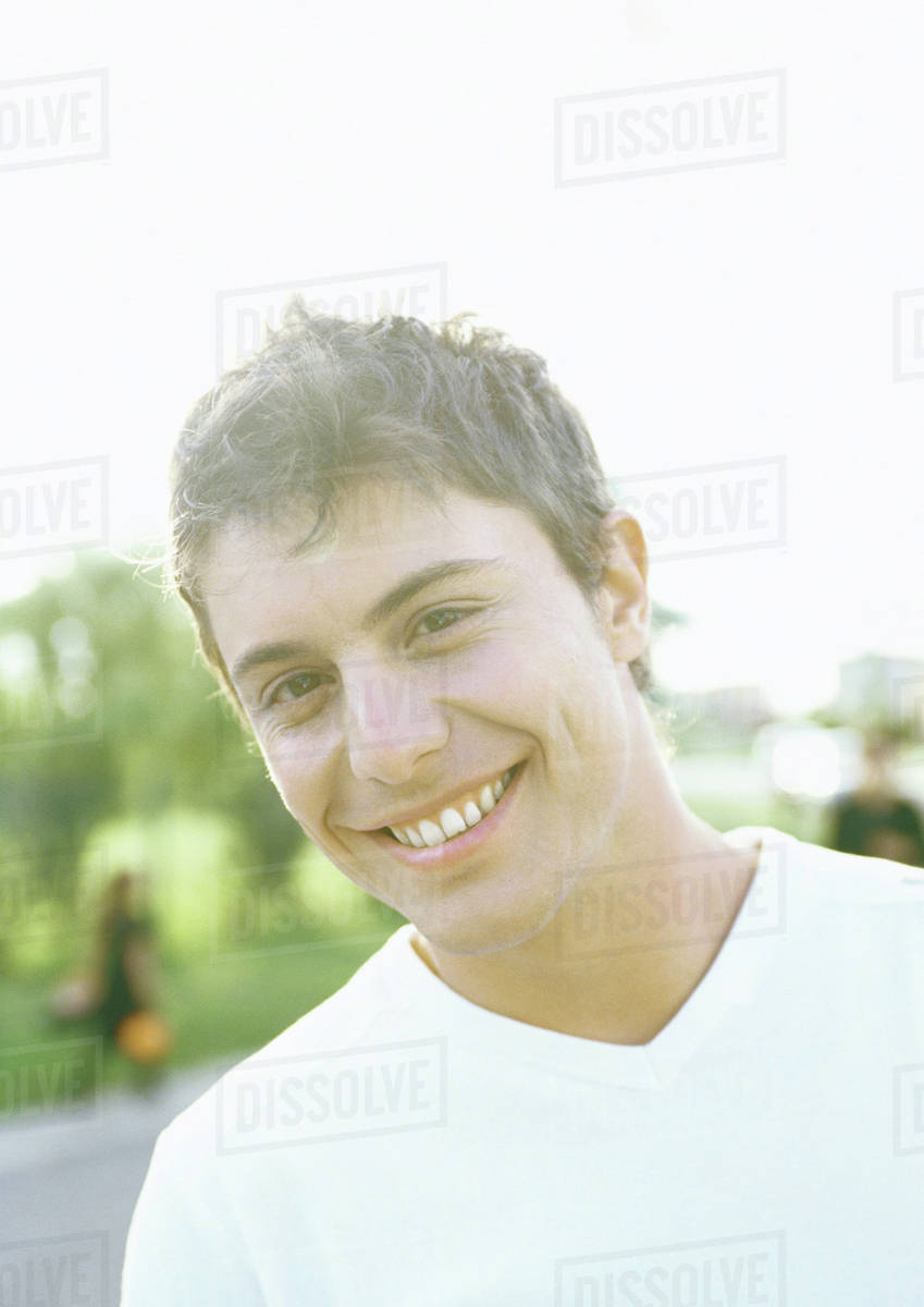 Young man, portrait - Royalty-free Stock Photo | Dissolve