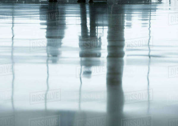 Reflection on floor - Royalty-free Stock Photo | Dissolve