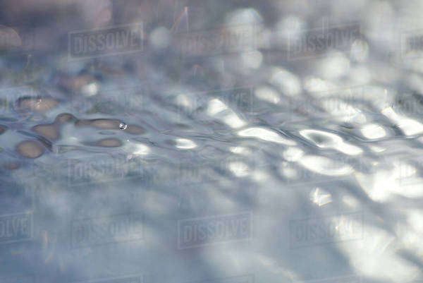 Close-up of rippled water surface - Royalty-free Stock Photo | Dissolve