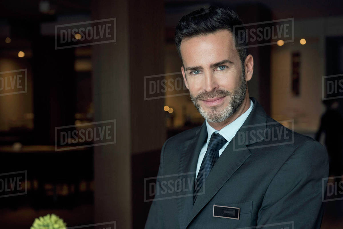 Hotel manager, portrait - Royalty-free Stock Photo | Dissolve