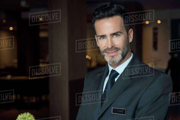 Hotel manager, portrait - Royalty-free Stock Photo | Dissolve