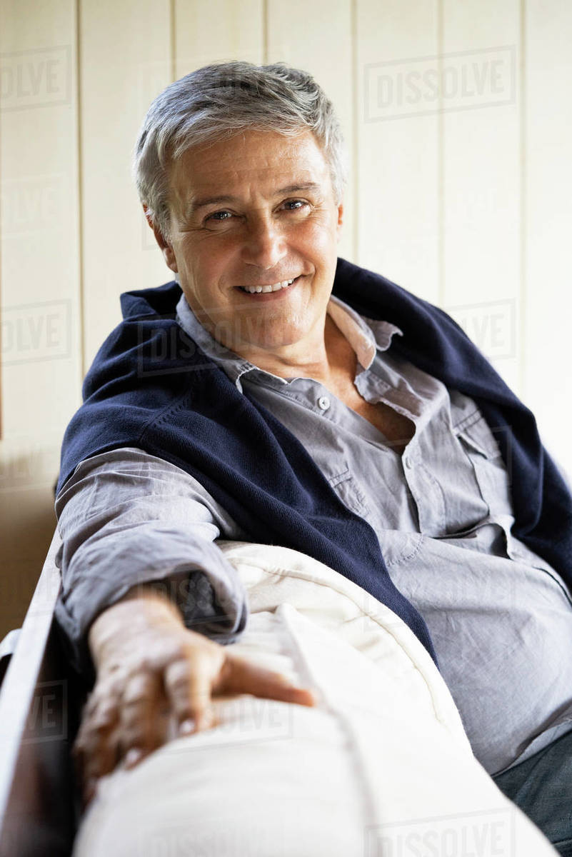 Portrait of mature man - Royalty-free Stock Photo | Dissolve