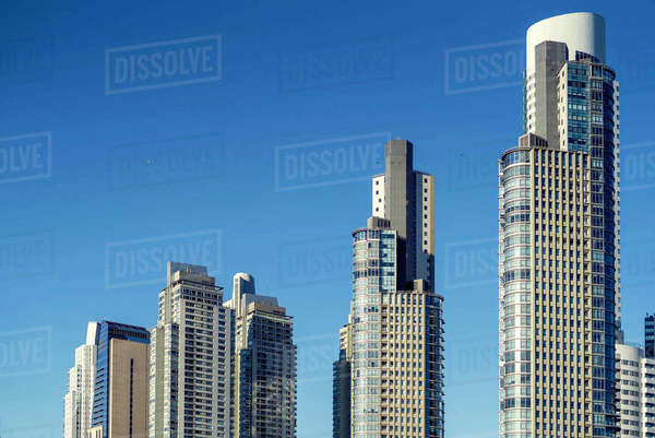 View of skyscrapers - Stock Photo - Dissolve