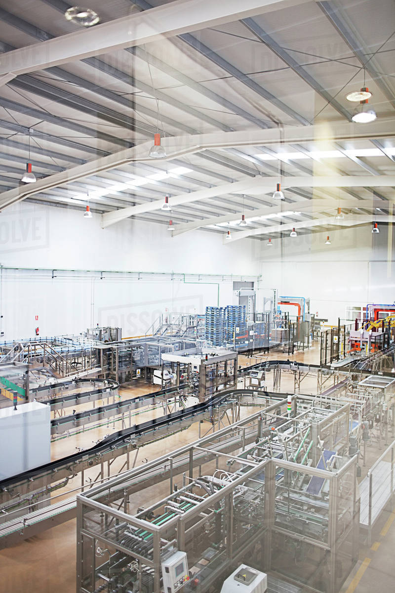 View of machinery in factory - Royalty-free Stock Photo | Dissolve