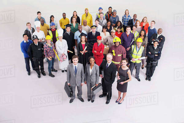 Diverse workforce - Stock Photo - Dissolve