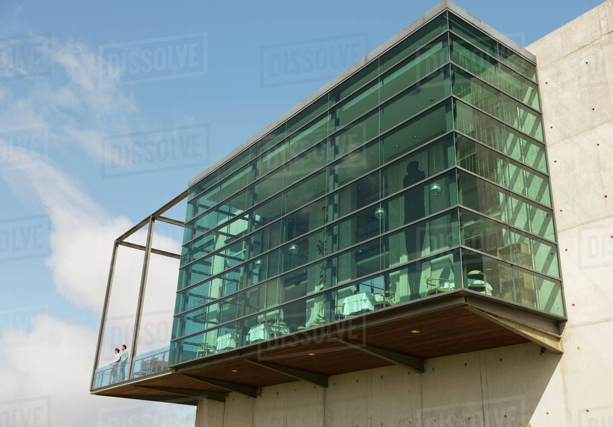 Glass bump out on building - Royalty-free Stock Photo | Dissolve