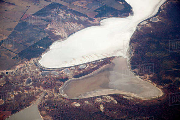 Uncultivated land, aerial view - Royalty-free Stock Photo | Dissolve