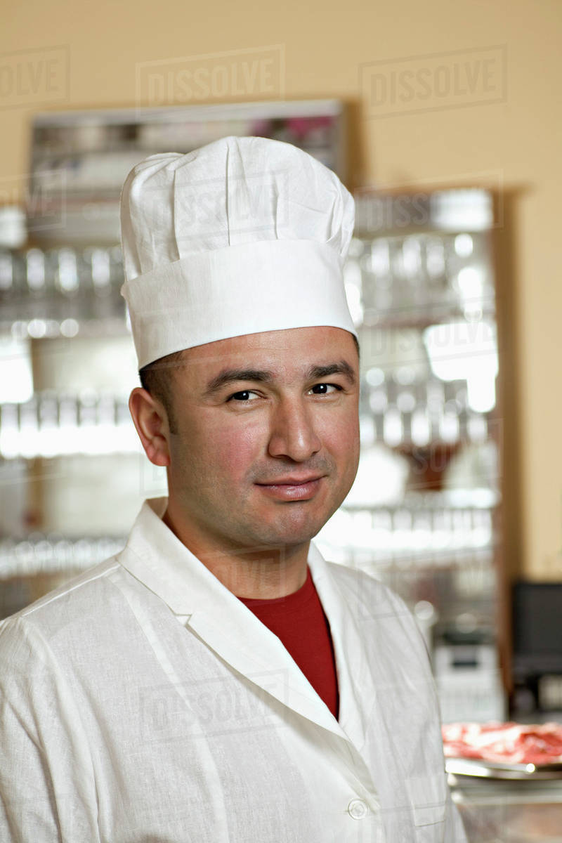 Portrait of a chef - Stock Photo - Dissolve