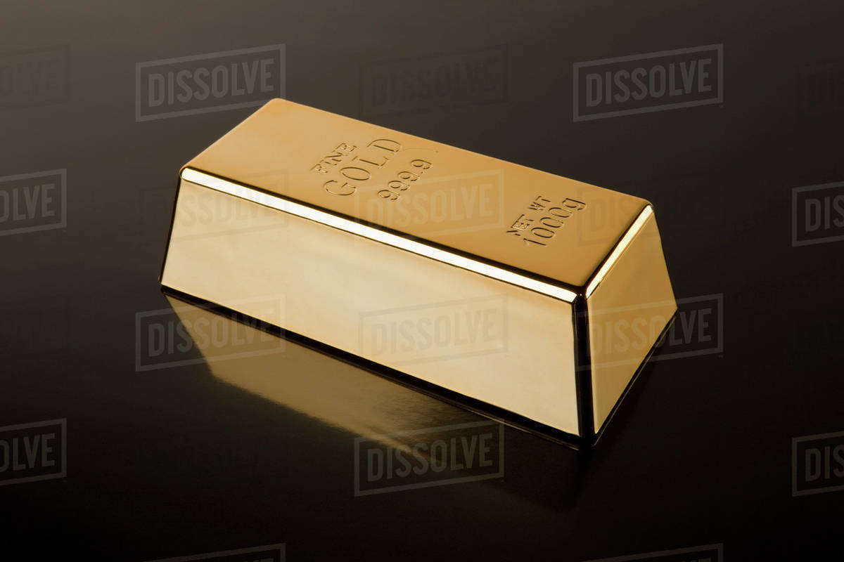 A gold bar - Royalty-free Stock Photo | Dissolve