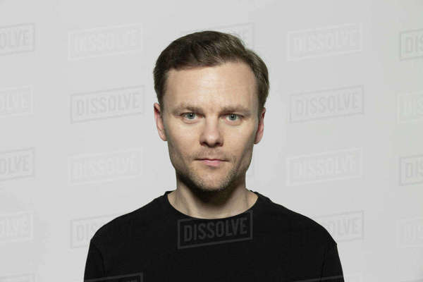 Portrait of a serious man - Royalty-free Stock Photo | Dissolve