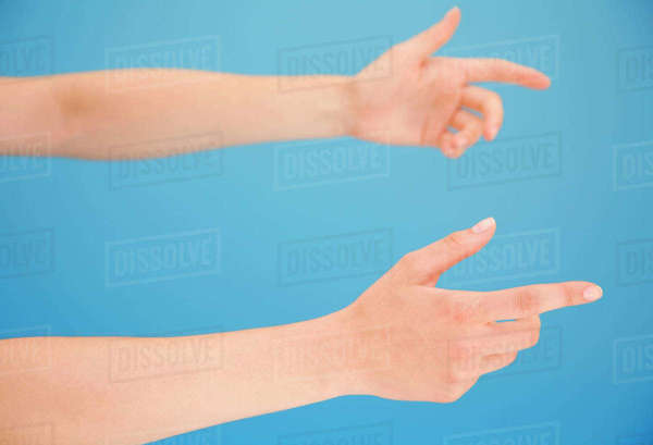 Close up of young woman arms - Stock Photo - Dissolve
