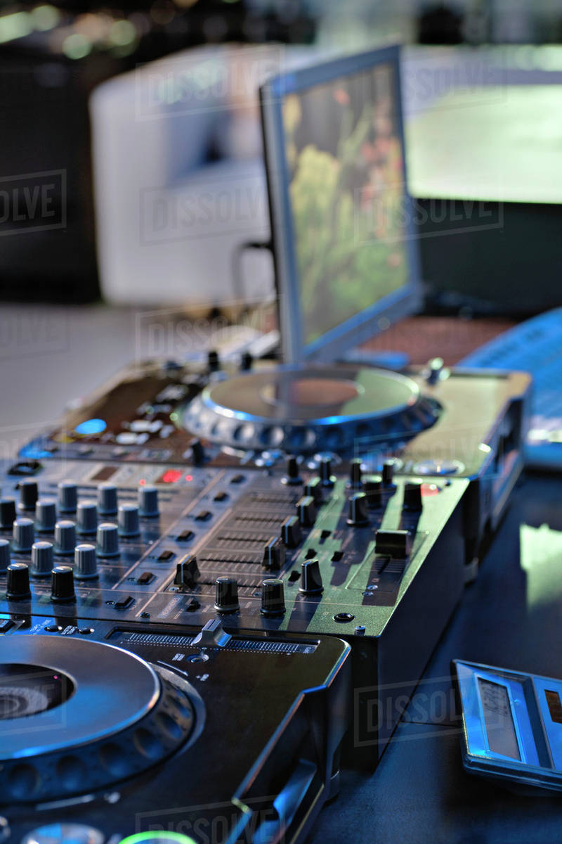 DJ equipment - Stock Photo - Dissolve