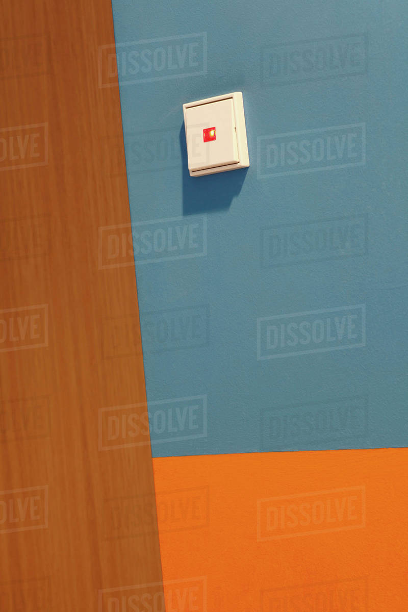 German light switch against a wall - Royalty-free Stock Photo | Dissolve